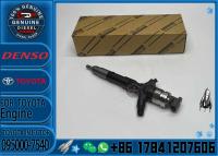 China 095000-7780 23670-39316 095000-7540 23670-30280 Original fuel Injector Nozzle For toyota 1kd common rail injector Assy for sale