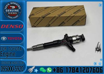 China 095000-5920 auto engine diesel fuel injector 5920 common rail injector 0950005920 23670-09070 23670-0L020 for sale
