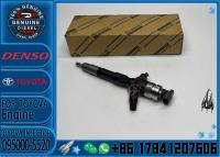 China 2KD New Diesel Common Rail Fuel Injector 095000-5520 Nozzle Injector 095000 5520 0950005520 for Toyota Hilux for sale