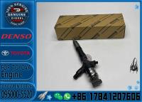 China 2KD New Diesel Common Rail Fuel Injector 095000-5520 Nozzle Injector 095000 5520 0950005520 for Toyota Hilux for sale