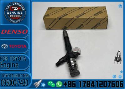 China Genuine Fuel Injector 095000-7430 23670-39146 DCRI107800 Injector Nozzle 23670-30250 0950007430 for toyota hiace 2.5 d-4 for sale