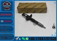 China Genuine Fuel Injector 095000-7430 23670-39146 DCRI107800 Injector Nozzle 23670-30250 0950007430 for toyota hiace 2.5 d-4 for sale