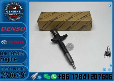China High Quality Common Rail Fuel Injector 095000-7450 095000-7451 095000-7452 23670-39225 For TOYOTA 1KD-FTV Euro 4 for sale
