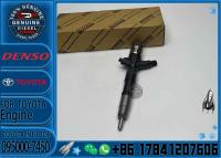 China High Quality Common Rail Fuel Injector 095000-7450 095000-7451 095000-7452 23670-39225 For TOYOTA 1KD-FTV Euro 4 for sale