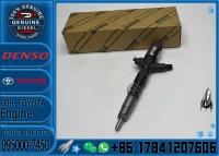 China High Quality Common Rail Fuel Injector 095000-7450 095000-7451 095000-7452 23670-39225 For TOYOTA 1KD-FTV Euro 4 for sale