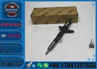 China High Quality Common Rail Fuel Injector 095000-7450 095000-7451 095000-7452 23670-39225 For TOYOTA 1KD-FTV Euro 4 for sale