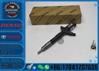 China High Quality Common Rail Fuel Injector 095000-7450 095000-7451 095000-7452 23670-39225 For TOYOTA 1KD-FTV Euro 4 for sale