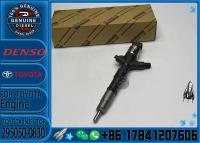 China 1KD-FTV 295050-0831 295050-0832 diesel fuel injector 295050-0830 295050 0830 diesel engine fuel injector 2950500830 for sale