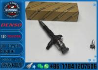 China Remanufactured fuel injector used diesel injectors 23670-30190 23670-39196 295050-0020 295050-0100 for sale