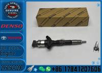 China High Quality Diesel Injector 23670-30400 23670-39365 295050-0200 295050-0460 Common Rail Injector for Denso Toyota Auto for sale