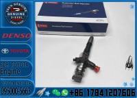 China Hot sell Fuel injector common rail fuel injector 095000-5663 0950005663 for sale
