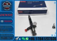 China Hot sale Fuel Injector 095000-7540 095000-6760 095000-7780 23670-30280 for TOYOTA IMV PRADO HILUX/4 RUNNER 1KD-FTV for sale
