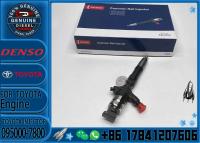 China Diesel Fuel Injector Common Rail Injector Assembly 095000-7801 095000-7800 23670-30310 for TOYOTA Hiace 2KD-FTV Euro IV for sale