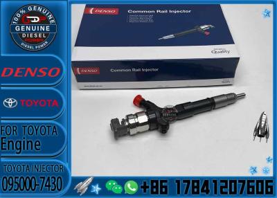 China Nozzle Injector 095000-7430 095000 7430 Diesel Common Rail Fuel Injector 0950007430 for TOYOTA HIACE 2.5 D-4D for sale