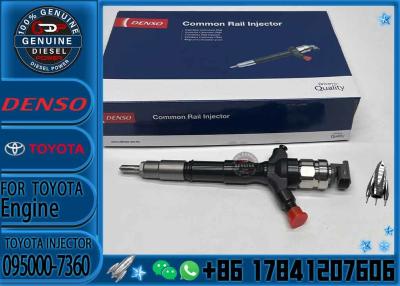 China Hot Sale Fuel Unit Injector 095000 7360 0950007360 Common Rail Injector 095000-7360 for Toyota for sale