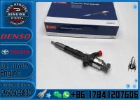 China 1KD-FTV 295050-0831 295050-0832 diesel fuel injector 295050-0830 295050 0830 diesel engine fuel injector 2950500830 for sale