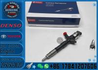 China Remanufactured fuel injector used diesel injectors 23670-30190 23670-39196 295050-0020 295050-0100 for sale