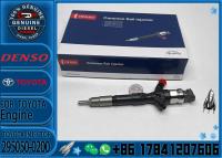 China High Quality Diesel Injector 23670-30400 23670-39365 295050-0200 295050-0460 Common Rail Injector for Denso Toyota Auto for sale