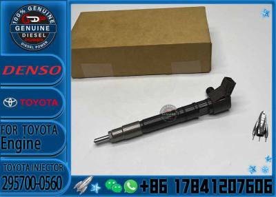 China Common Rail Injector 295700-0560 23670-0E020 23670-09430 23670-11020 23670-19025 236700E020 For Toyota 2.4d 2GD-FTV REVO for sale