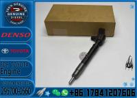 China Common Rail Injector 295700-0560 23670-0E020 23670-09430 23670-11020 23670-19025 236700E020 For Toyota 2.4d 2GD-FTV REVO for sale