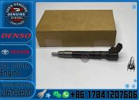 China Common Rail Injector 295700-0560 23670-0E020 23670-09430 23670-11020 23670-19025 236700E020 For Toyota 2.4d 2GD-FTV REVO for sale