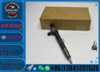 China Genuine New Common Rail Injector 295700-0560 23670-0E020 23670-09430 23670-11020 23670-19025 For Toyota for sale