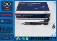 China New Common Rail Fuel Injector 23670-0E060 23670-09470 23670-09460 23670-08020 295700-0550 23670-0E070 for Denso 1GD-FTV for sale