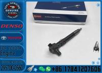 China Common Rail Injector 295700-0560 23670-0E020 23670-09430 23670-11020 23670-19025 236700E020 For Toyota 2.4d 2GD-FTV REVO for sale