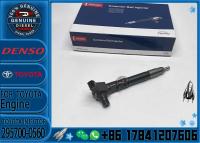 China Common Rail Injector 295700-0560 23670-0E020 23670-09430 23670-11020 23670-19025 236700E020 For Toyota 2.4d 2GD-FTV REVO for sale