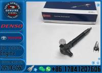 China Common Rail Injector 295700-0560 23670-0E020 23670-09430 23670-11020 23670-19025 236700E020 For Toyota 2.4d 2GD-FTV REVO for sale