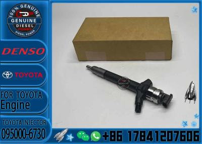 China Common rail injector 095000-6730 23670-51020 diesel fuel injector for Toyota Land Cruiser 200 4.5 d V8 for sale