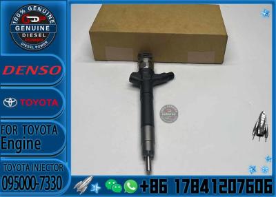 China Diesel Fuel Engine Injector 095000-7320 23670-0R130 095000-7330 23670-09230 Avensis 2AD-FTV Truck Engine Parts for sale