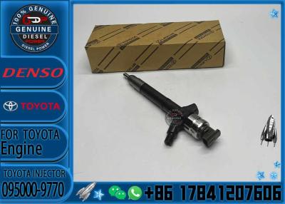 China Genuine brand new common rail diesel injector 095000-9770 095000-9771 23670-51041 fuel injector for TOYOTA 1VD-FTV 23670 for sale