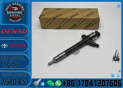 China nozzles 095000-8050 common rail diesel fuel injector 095000 8050 Engine Nozzle Injector 0950008050 for TOYOTA 1VD-FTV for sale