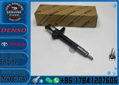 China Diesel Fuel Engine Injector 095000-7240 23670-0R110 095000-7250 23970-09200 for Toyota Avensis 2.2 D 2AD-FTV engine for sale