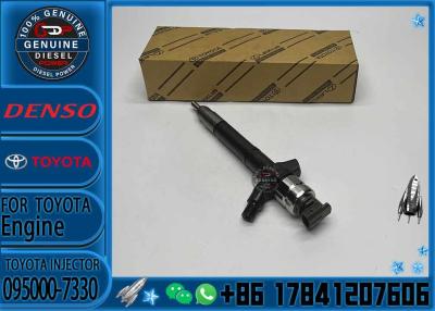 China Diesel Fuel Engine Injector 095000-7320 23670-0R130 095000-7330 23670-09230 Avensis 2AD-FTV Truck Engine Parts for sale