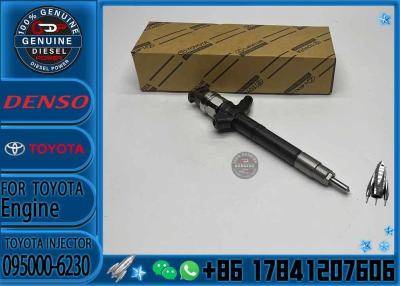 China Auto Parts Injector 095000-6230 095000 6230 Diesel Engine Injection 0950006230 for Toyota Injector for sale