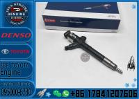 China Common rail injector 095000-6730 23670-51020 diesel fuel injector for Toyota Land Cruiser 200 4.5 d V8 for sale