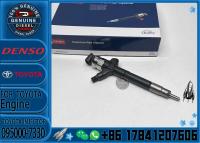 China Diesel Fuel Engine Injector 095000-7320 23670-0R130 095000-7330 23670-09230 Avensis 2AD-FTV Truck Engine Parts for sale