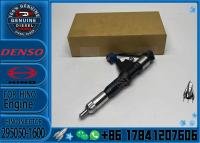 China Common rail Injector 295050-1600 295050-1890 095000-5220 095000-5221 fuel injector for HION E13C 700 engine part injecto for sale