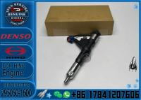 China Common rail Injector 295050-1600 295050-1890 095000-5220 095000-5221 fuel injector for HION E13C 700 engine part injecto for sale