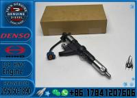 China Common rail Injector 295050-1600 295050-1890 095000-5220 095000-5221 fuel injector for HION E13C 700 engine part injecto for sale