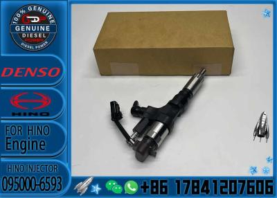 China 095000-6593 Fuel Injector 23670-E0010 Diesel Injector For Hino J08E Engine Kobelco SK330 SK350 for sale