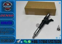 China Diesel Fuel Common Rail Injector 095000-1211 6156-11-3300 095000-1210 095000-0800 095000-0801 for Komat-su PC400-7 PC450 for sale
