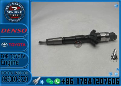 China Factory Direct Deal New Common Rail Injector 23670-0L010 Diesel Fuel Injector Nozzle 095000-5520 For 2KD-FTV Engine for sale