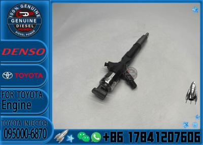 China 095000-6870 095000 6870 Diesel Engine Injector 0950006870 23670-39155 For Toyota Landcruiser prado 3.0 D/Daihatsu Delta for sale