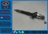 China Diesel fuel common rail injector 095000-7350 23670-30210 For TOYOTA LAND CRUISER 1KD-FTV D-4D PRADO J120 EURO 3 3.0D for sale