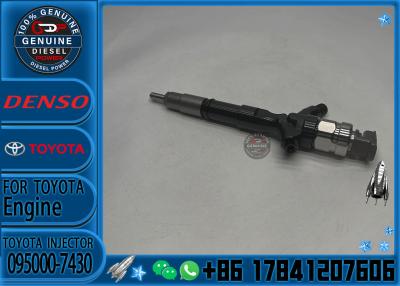 China 095000-7820 23670-39265 095000-7430 23670-39245 Original fuel Injector Nozzle For Toyota Hilux 1KD 2KD-FTV for sale