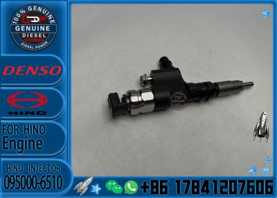 China Common Rail Diesel Engine Injector 095000-6510 Fuel Injector Assembly 23670-E0080 For Toyota Hino N04C for sale