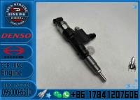 China Common Rail Diesel Engine Injector 095000-6510 Fuel Injector Assembly 23670-E0080 For Toyota Hino N04C for sale